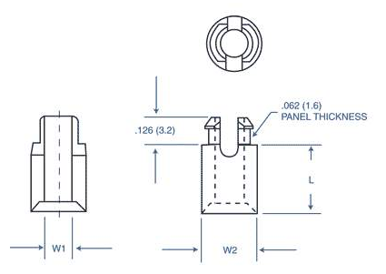 AEH All Electronics Hardware - Archivos CAD gratuitos - 15 Series: Non ...