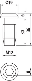 Alusic - Free CAD models - Button head screw - TraceParts