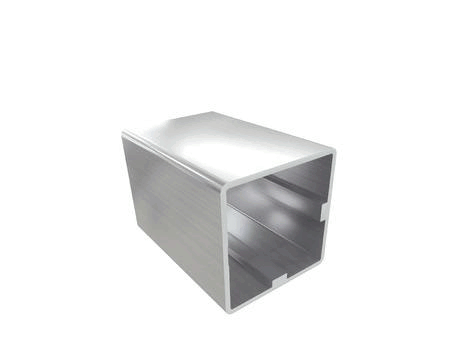 Alusic - Free CAD models - Aluminium profile section, 50x50 mm - TraceParts