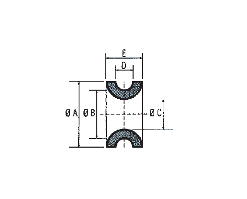 ASCOTEX - Free CAD models - Double Flanged Eyelets - TraceParts