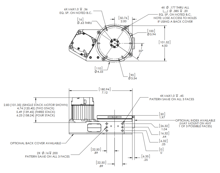 Bell-Everman, Inc. - Free CAD models - ServoBelt™ Rotary Stage - TraceParts