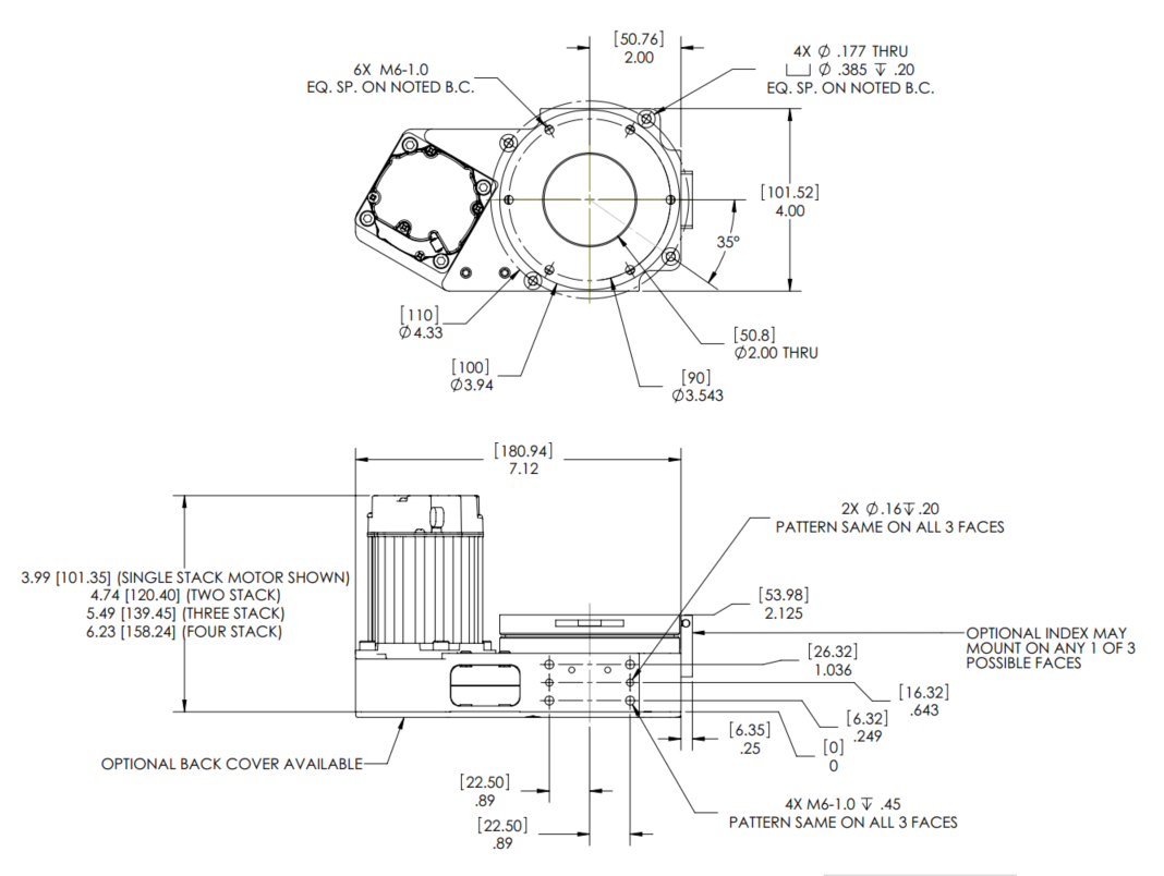 Bell-Everman, Inc. - Free CAD models - ServoBelt™ Rotary Stage - TraceParts