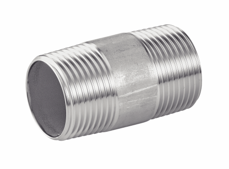 BENE INOX - Free CAD models - Barrel nipple - Stainless steel 316L ...