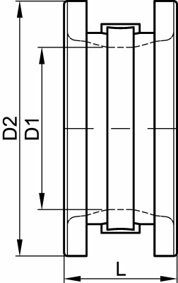 BENE INOX - Fichiers CAO gratuits - 58444 JOINT POUR VANNE PAPILLON ...