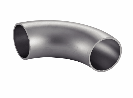 BENE INOX - Free CAD models - 90° satin polished bend - Stainless steel ...