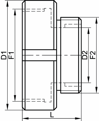 BENE INOX - Free CAD models - Female / male reducer - Stainless steel ...