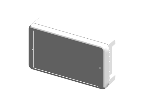 BOPLA - Free CAD models - BOCUBE IP67 enclosure, PC, RAL 7024 - TraceParts