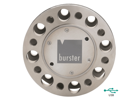 burster - Archivos CAD gratuitos - Precision Flanged Torque Sensor Rotary, non-contact 8675 ...