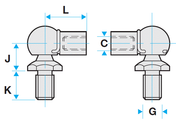 Camloc Motion Control - File CAD gratuiti - Ball Joints - TraceParts