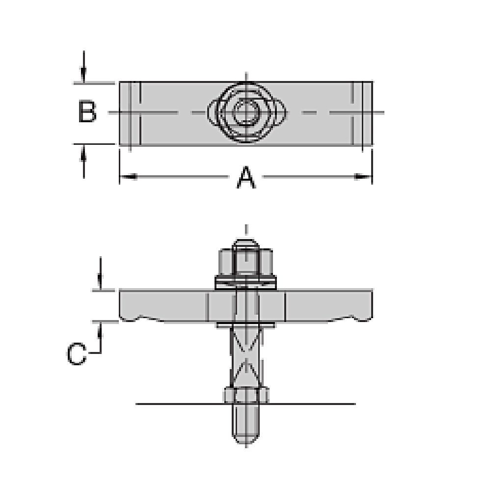 Carr Lane Manufacturing - Modelos CAD gratuitos - Double-End Clamp ...