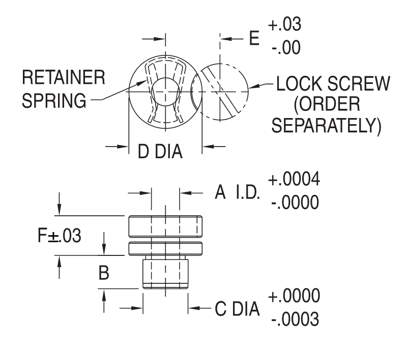 Carr Lane Manufacturing - Archivos CAD gratuitos - Threaded Locking-Pin ...