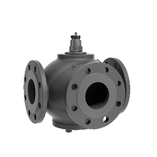 Clorius Controls - Free CAD models - 3-WAY CONTROL VALVES,DN 80-150MM ...