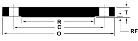 Coastal Flange - Free CAD models - ASME B16.47 Class 150 Series A Blind ...