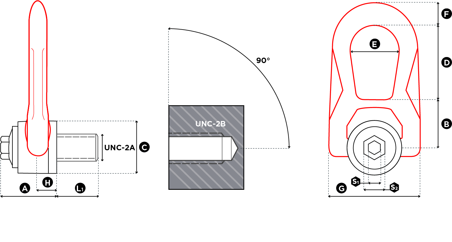 CODIPRO - Free CAD models - DSR - Double swivel ring - TraceParts