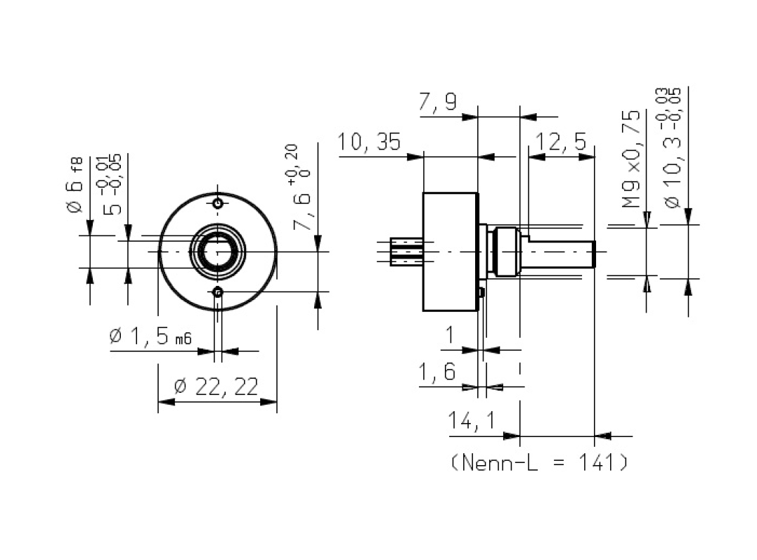 Contelec AG - Free CAD models - Contactless Angle Sensors Vert-X 21 ...