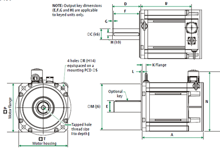 CONTROL TECHNIQUES - Free CAD models - Unimotor fm, Frame size 190 mm - TraceParts