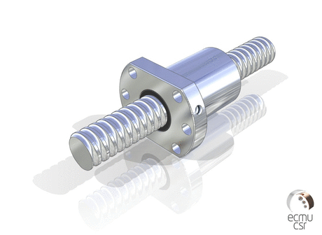 ecmu csr - Modelos CAD gratuitos - écrou à collerette - TraceParts