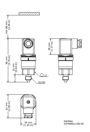 Danfoss - Free CAD models - 060G1100 - TraceParts