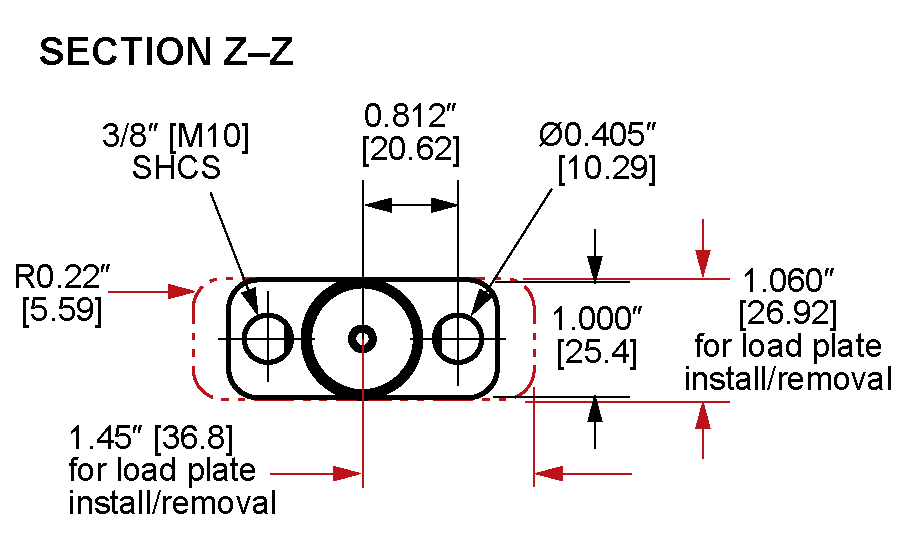 Lamina - Free CAD models - Guided Retainer with 1 inch diameter pin ...