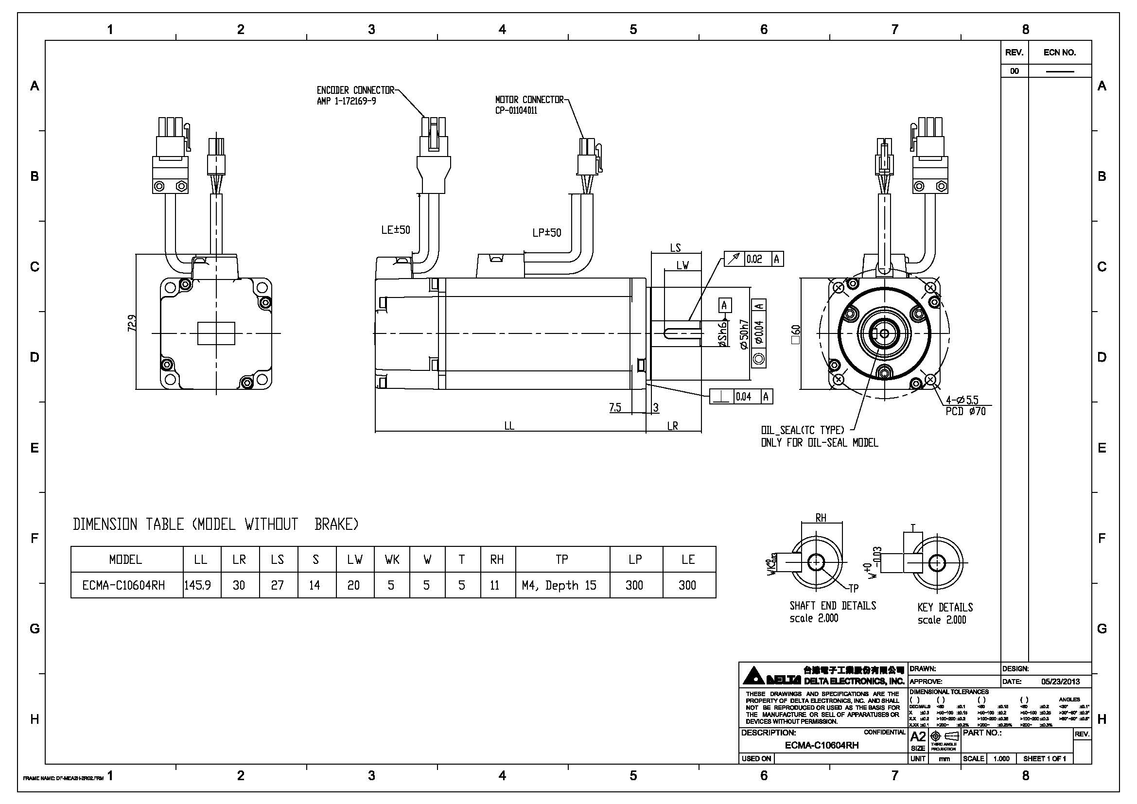 Delta Greentech (China) CO.,Ltd - Free CAD models - ECMA High Inertia ...