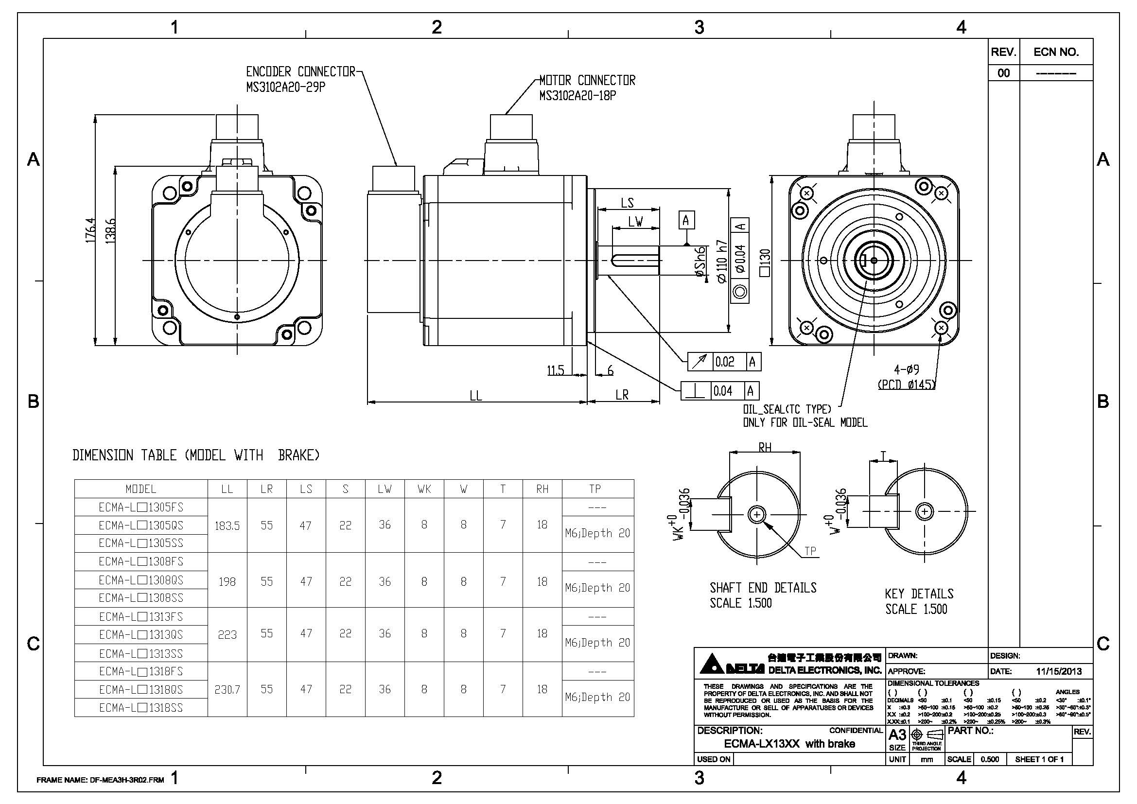 Delta Greentech (China) CO.,Ltd - Free CAD models - ECMA 400V High ...