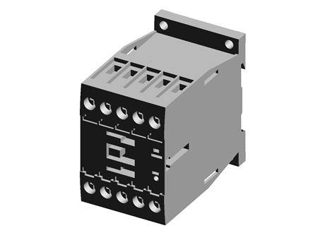 Eaton Electric - Free CAD models - DILA contactor relay,24Vdc 2make ...