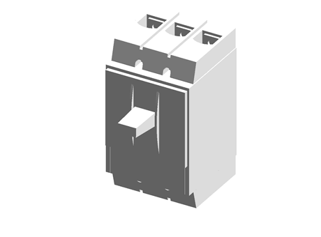Eaton Electric - Free CAD models - NZM2 electronic MCCB w/TD,50-100A ...