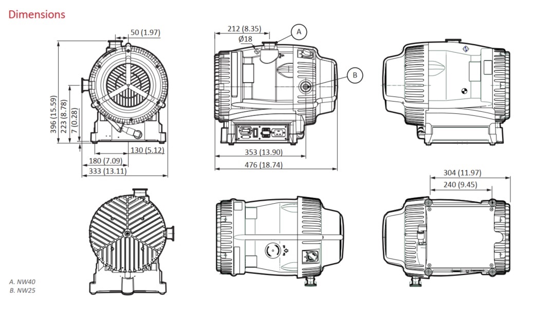 EDWARDS - 免费 CAD 模型 - XDS DRY SCROLL PUMPS - TraceParts