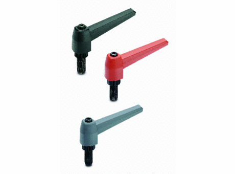 ELESA - Free CAD models - MR.p - Adjustable handles - Technopolymer ...