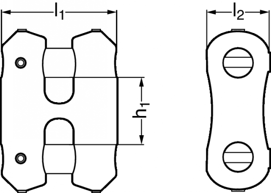 EMILE MAURIN - Archivos CAD gratuitos - 18-403 CONNECTEUR DE CHAÎNE ...