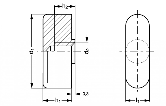 EMILE MAURIN - Archivos CAD gratuitos - 16-25 ECROU PAPILLON INOX ...