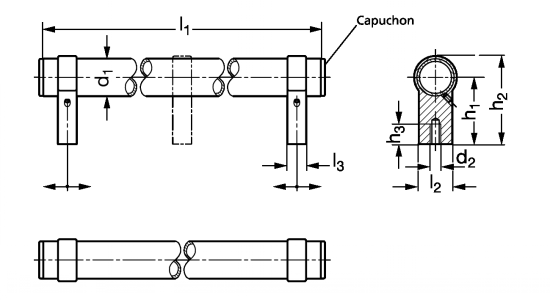 EMILE MAURIN - Archivos CAD gratuitos - 11-106 POIGNÉE TUBULAIRE ...