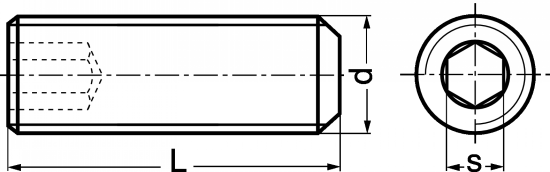 EMILE MAURIN - Archivos CAD gratuitos - 23400 TORNILLO CABEZA CILINDRICA CON HUECO HEXAGONAL ...