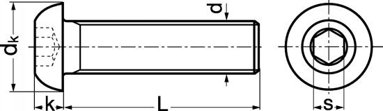 EMILE MAURIN - Archivos CAD gratuitos - 25100 TORNILLO CABEZA CILINDRICA ABOMBADA CON HUECO ...