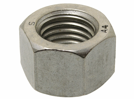 EMILE MAURIN - Free CAD models - 64610 HIGH HEXAGON NUT UNI 5587 - STAINLESS STEEL A4 - TraceParts