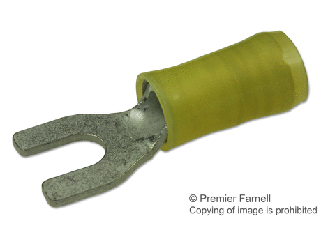 FARNELL - 無料のCADモデル - Fork / Spade Tongue Terminal, PIDG Series, 12 AWG ...