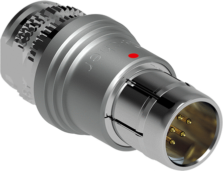 Fischer Connectors - Free CAD models - Short Plug Quick-release 19 way ...