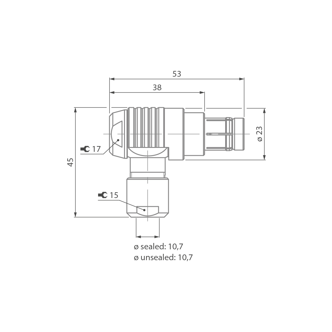 Fischer Connectors - Free CAD models - Right-Angle Plug Push-pull 7 way ...