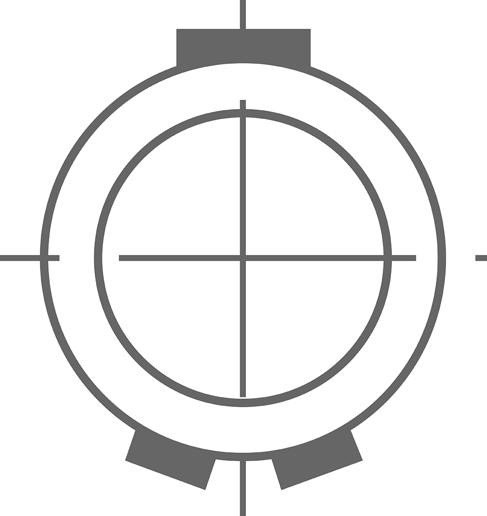 Fischer Connectors - Free CAD models - Cable Mounted Receptacle 4 way ...