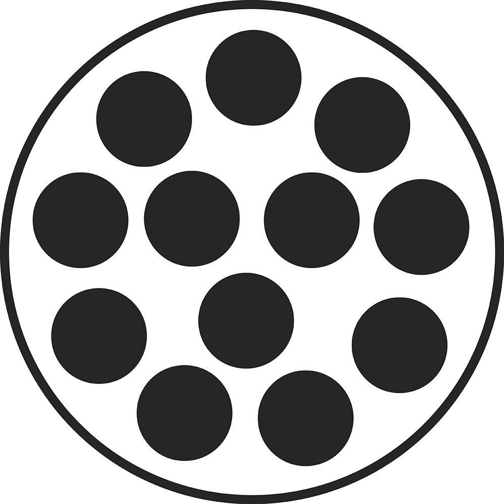 Fischer Connectors - Free CAD models - Plug Push-pull 12 way LV IP68 ...