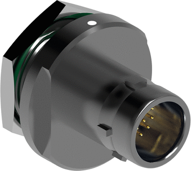 Fischer Connectors - Free CAD models - Panel Plug Front Mounted Non ...