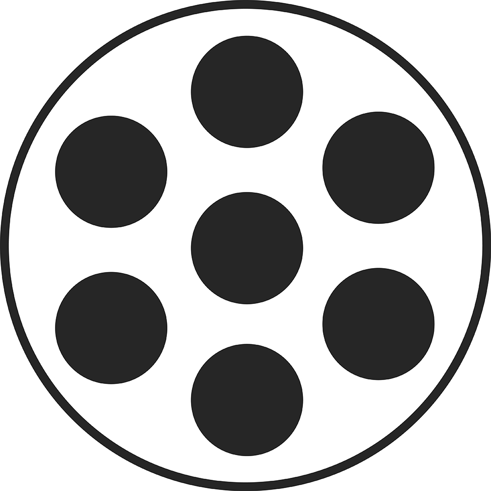 Fischer Connectors - Free CAD models - Panel Front Mounted Receptacle 7 ...