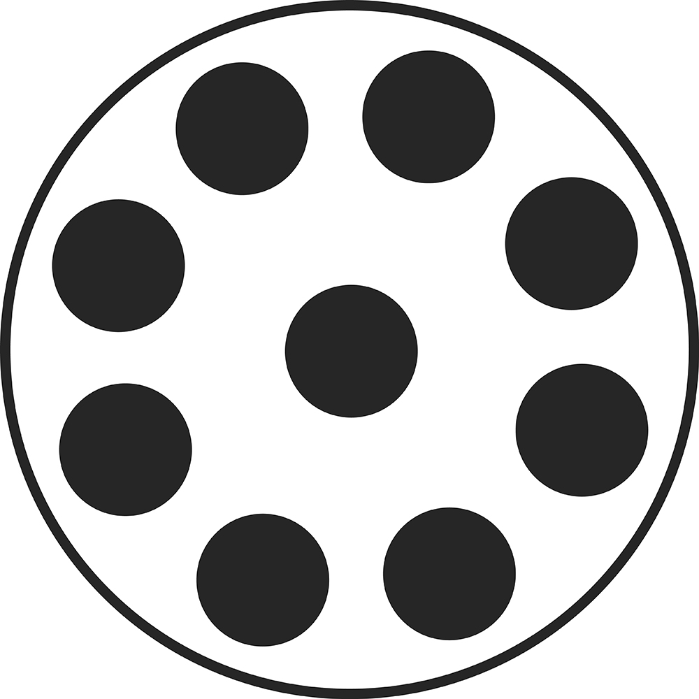 Fischer Connectors - Free CAD models - Plug Push-pull 9 way LV - TraceParts