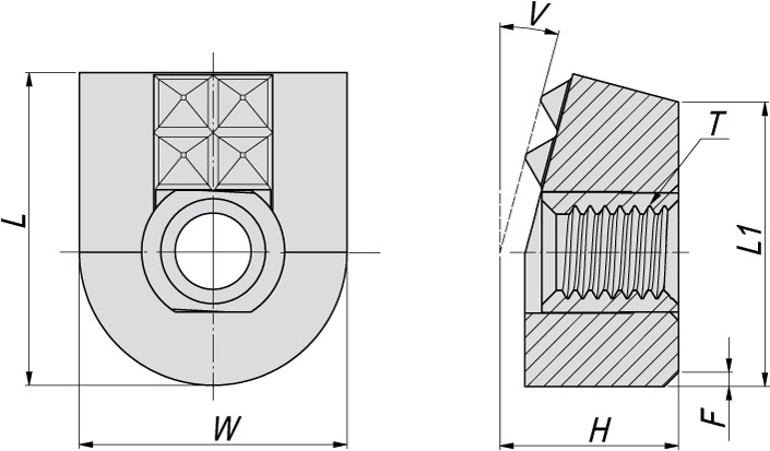 Fixtureworks - 無料のCADモデル - Grippers - Angle Style - Solid Carbide ...