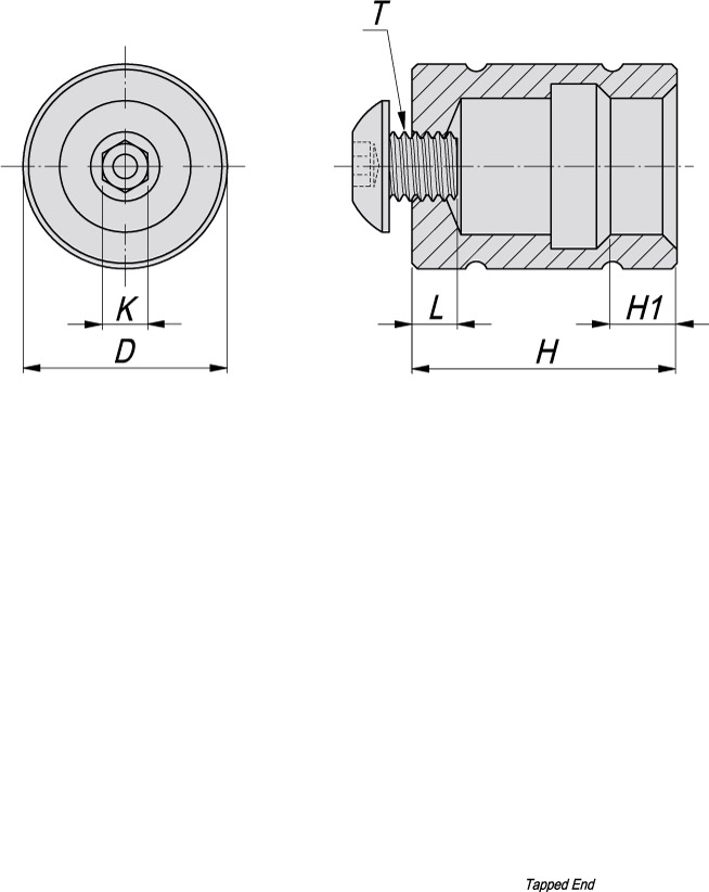 Fixtureworks - Modelos CAD gratuitos - Quick Release Pin End Caps ...