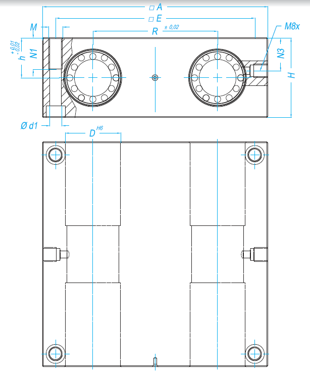 FLI - Free CAD models - SMLS - Linear table housing - TraceParts