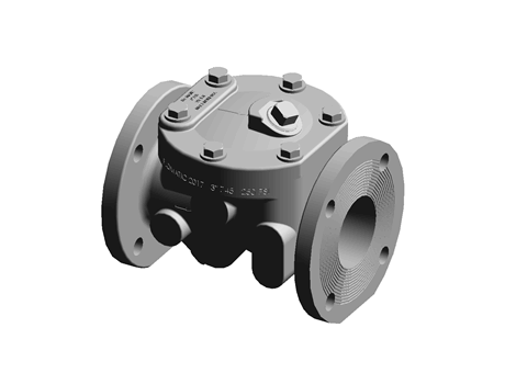 Flomatic Valves - Free CAD models - 745 AIS Swing Check Valve - 3382 ...
