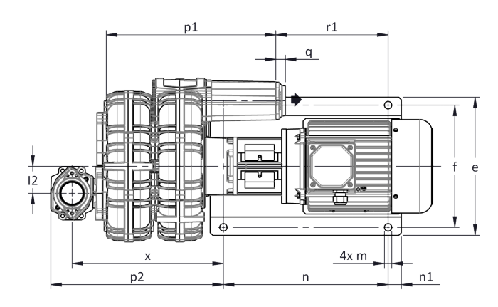 FPZ - Free CAD models - Side channel blower - Version IE3 - TD - GOR ...