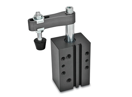GANTER - Free CAD models - GN 875 Swing Clamps, Pneumatic, in Block ...