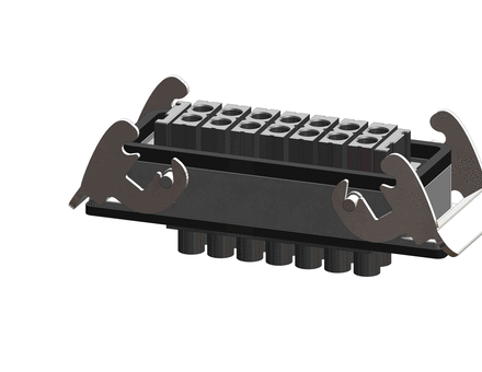 GES High Voltage GmbH - Archivos CAD gratuitos - Typ GBR-MOD-7HP 12 ...